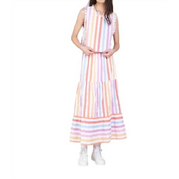 DRA LOS ANGELES | Tops | New Dra Los Angeles Aviana Tank In Rainbow ...